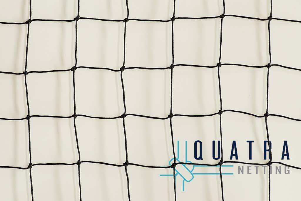 Sports Netting by-the-metre: 100mm SQ Black – Haverford