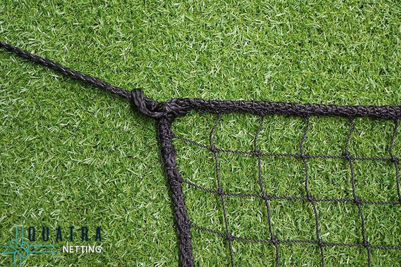 Sports Barrier Netting - 40mm sq with 6mm Rope Border (Multiple Sizes ...