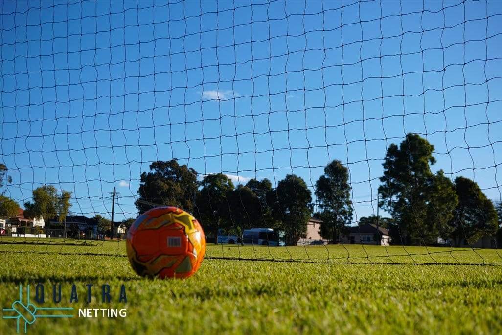 Sports Barrier Netting - 40mm sq with 6mm Rope Border (Multiple Sizes ...
