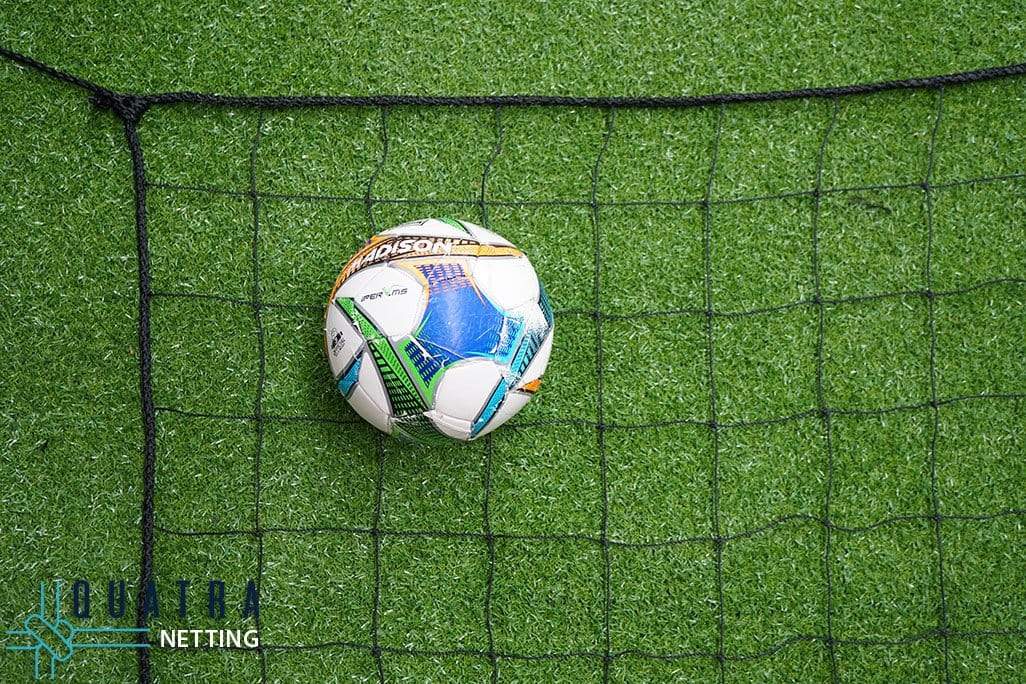 Ball Stop Barrier Nets with 2 Support Posts - 100mm sq (Multiple Sizes ...