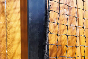 Ball Stop Barrier Nets with 2 Support Posts - 100mm sq (Multiple Sizes ...