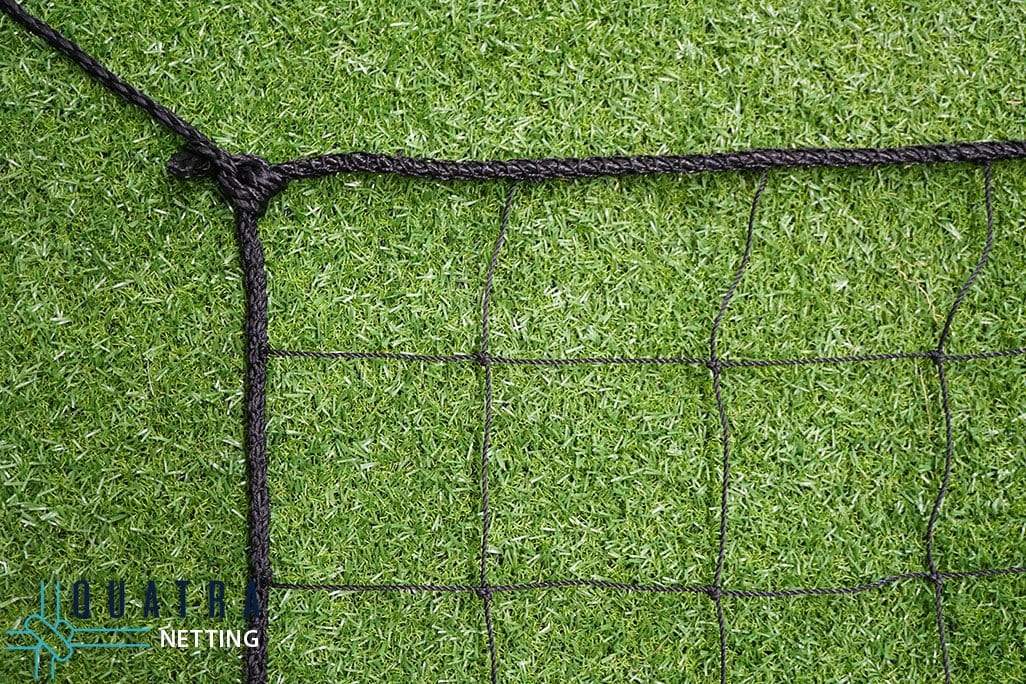 Soccer Barrier Netting - 100mm sq with 6mm Rope Border (Multiple Sizes ...