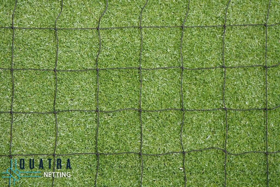 Soccer Barrier Netting - 100mm sq with 6mm Rope Border (Multiple Sizes ...