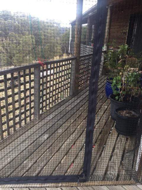 Stainless Steel Complete Wall Net with F-Zipper (3.5m x 3.5m Netting ...