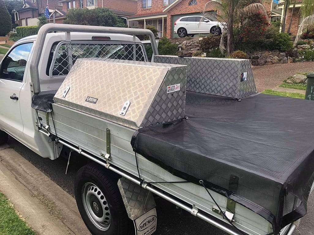 Custom Size Mesh-Guard Net W/- Webbing , Eyelets, Bungee & Clips (Max ...